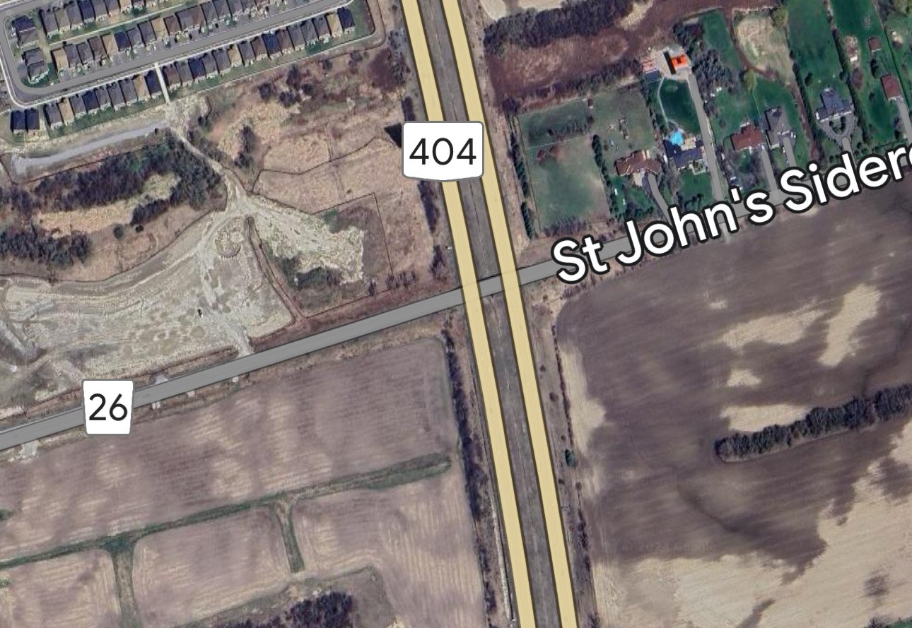 404 Interchange - St John’s Sideroad - Tom Mrakas | Mayor of Aurora